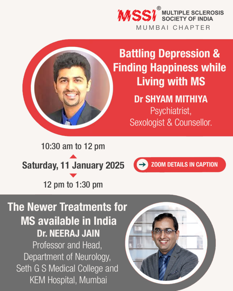 Home - Multiple Sclerosis Society of India (MSSI)